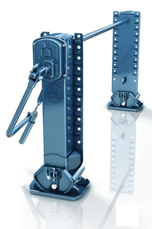 Sollevatori telescopici per semirimorchi